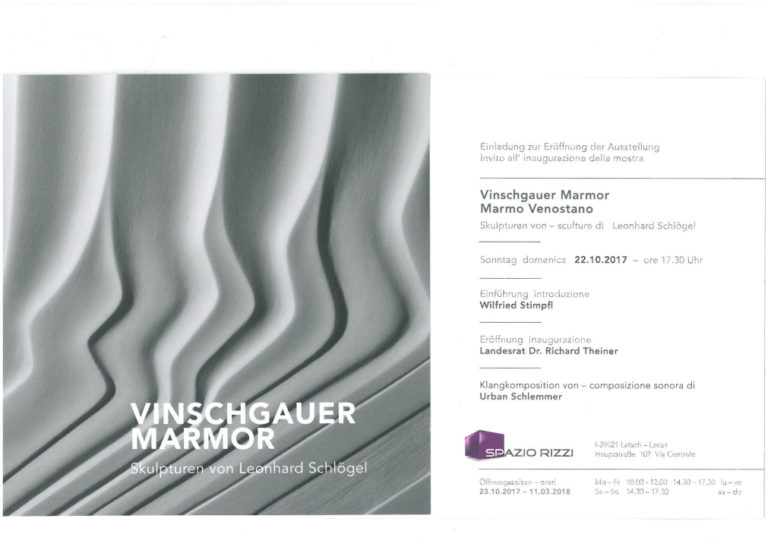 Vinschgauer Marmor - Walter Rizzi